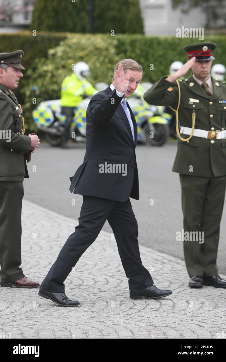 First day of the Dail Stock Photo - Alamy