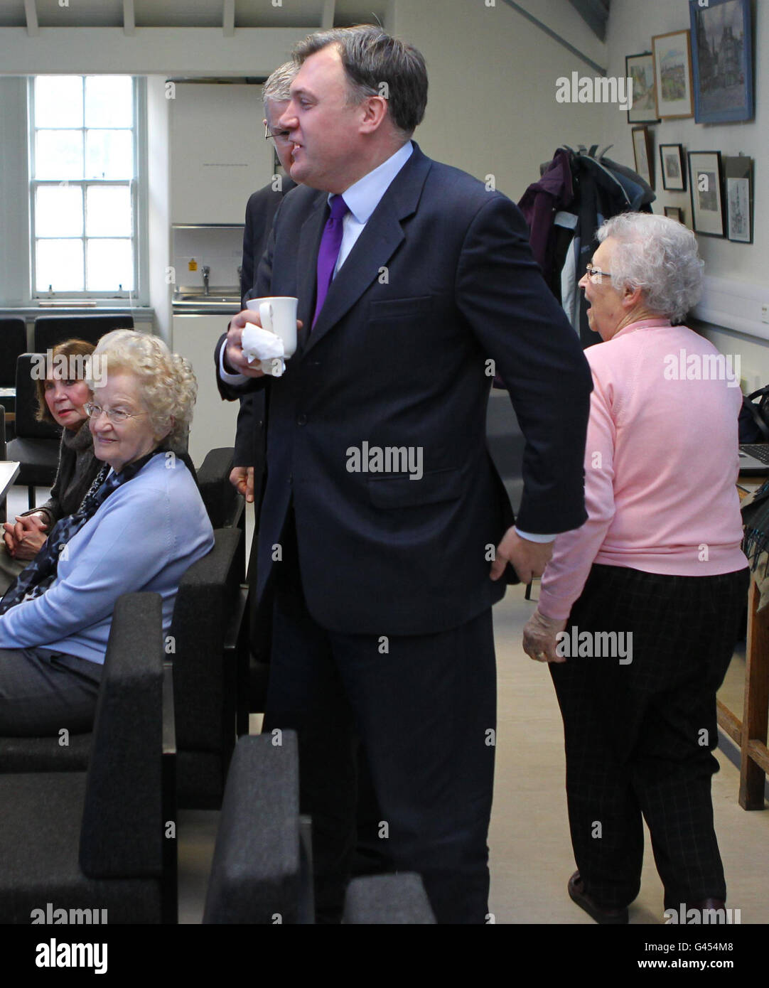 Ed Balls in Scotland Stock Photo - Alamy