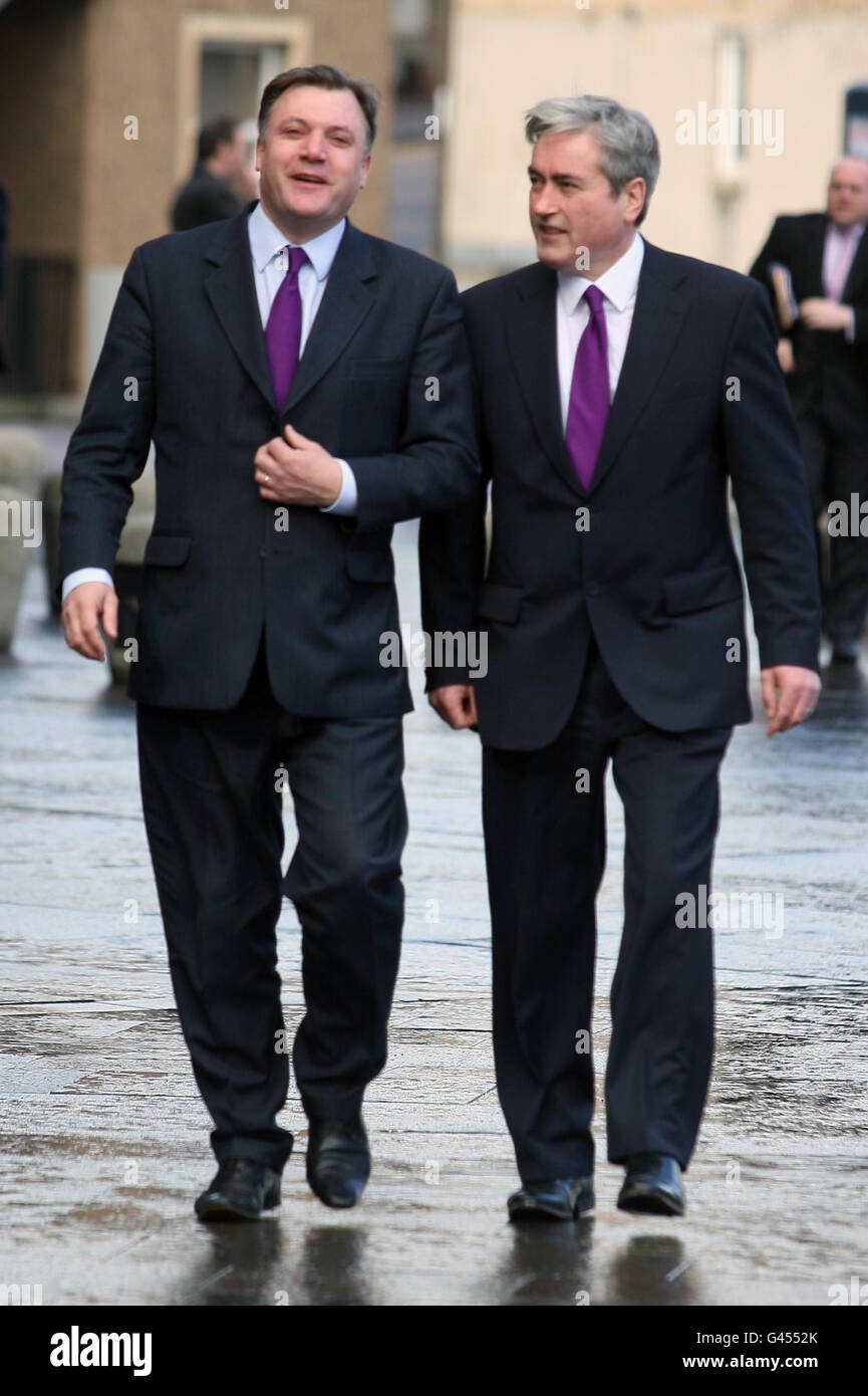 Ed Balls in Scotland Stock Photo - Alamy