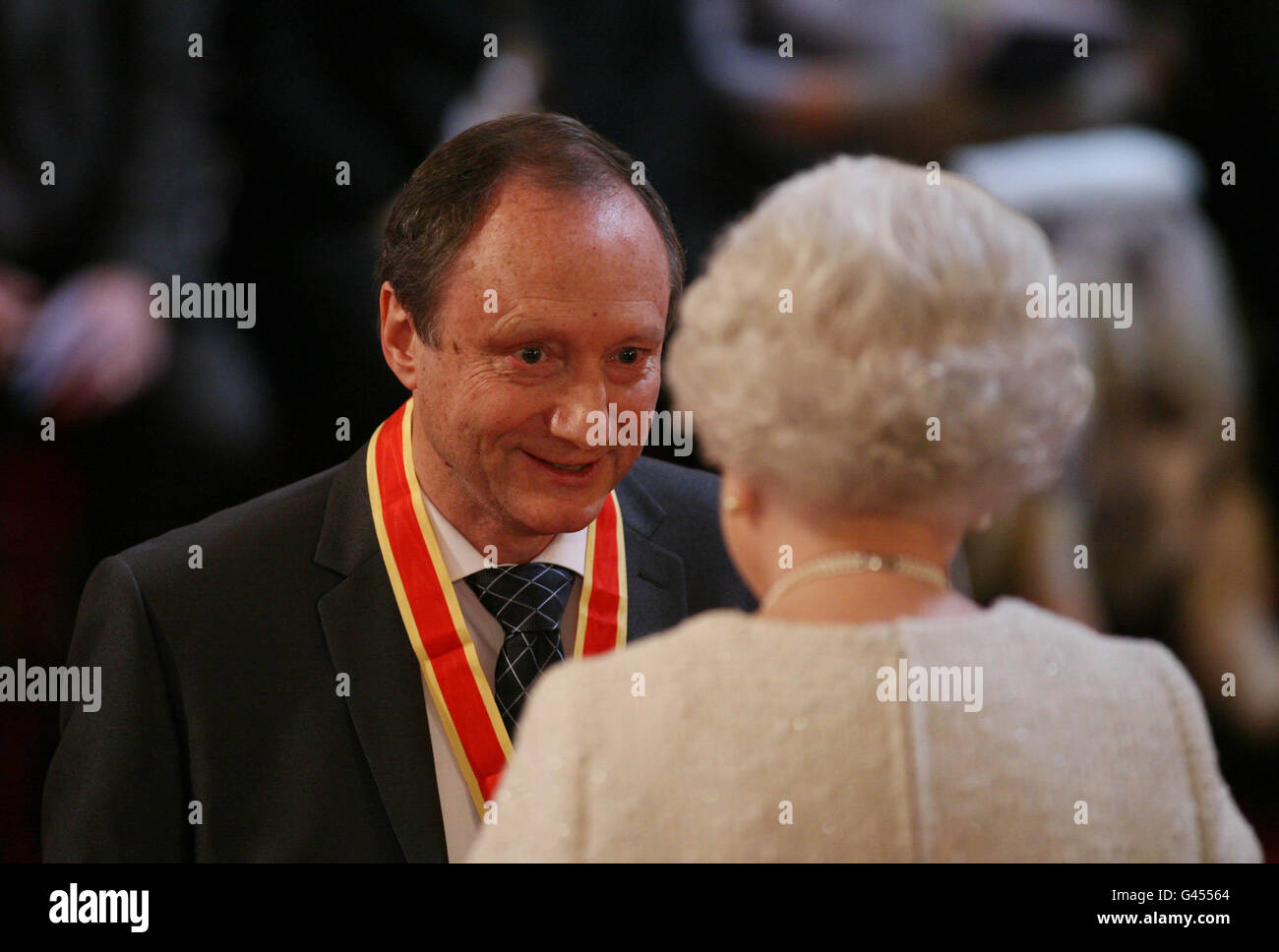 Professor Sir Keith Porter is Knighted by Britain's Queen Elizabeth II ...