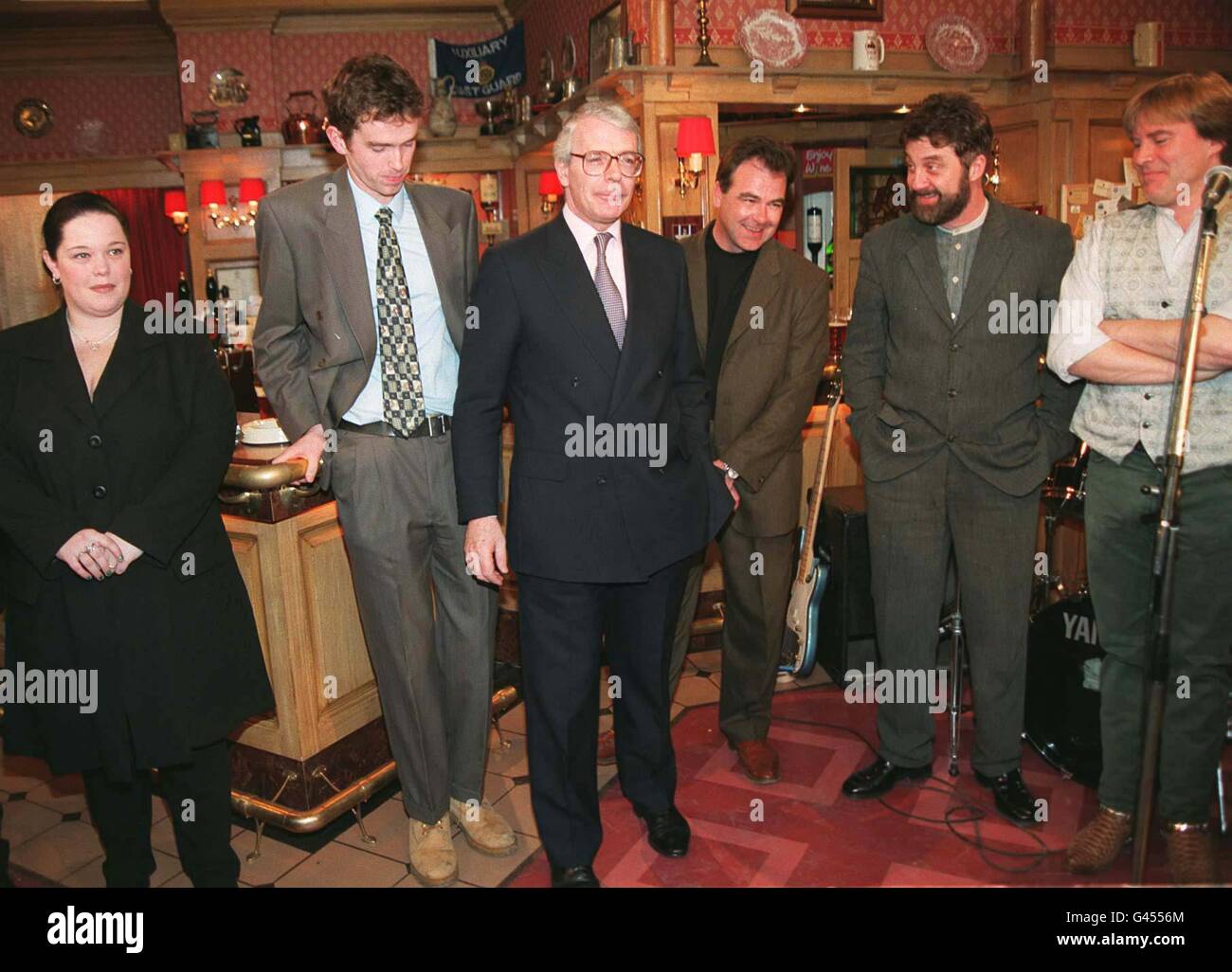 Members Of The Cast Of Emmerdale High Resolution Stock Photography and ...