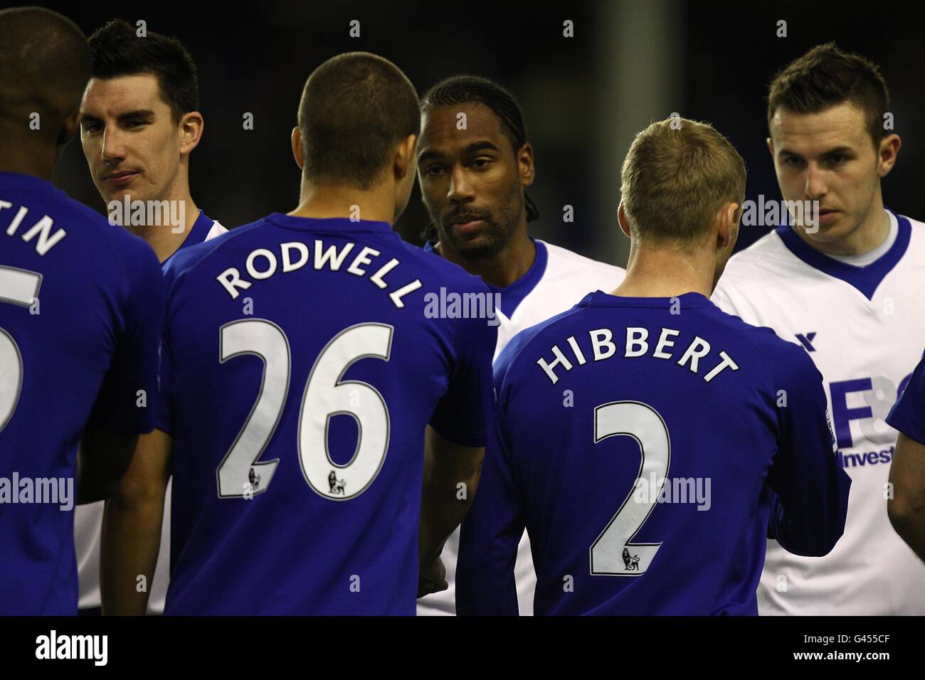 (left to right) Birmingham City's Liam Ridgewell, Cameron Jerome and ...