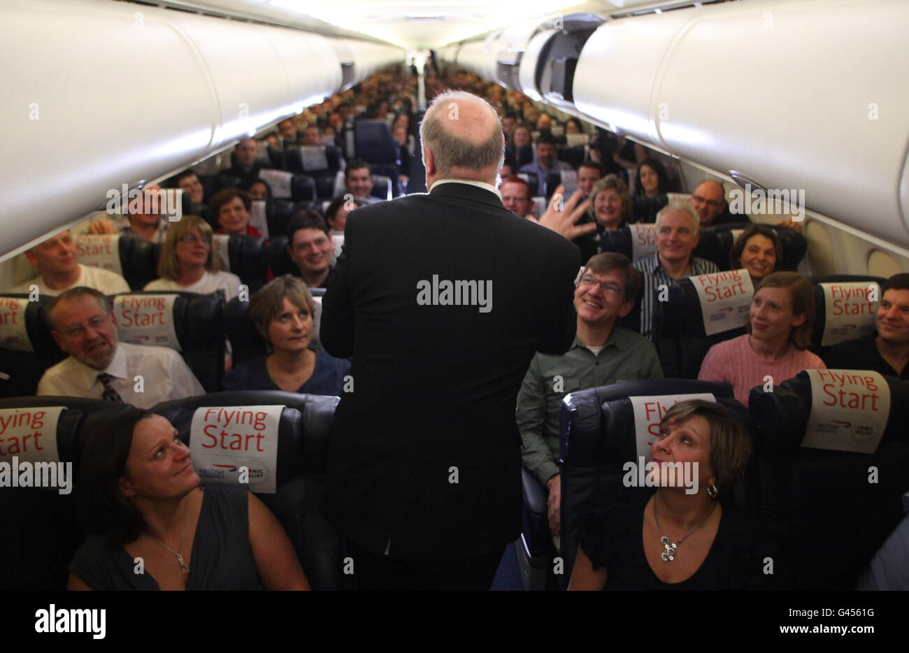 Highest stand-up comedy gig in the world Stock Photo - Alamy