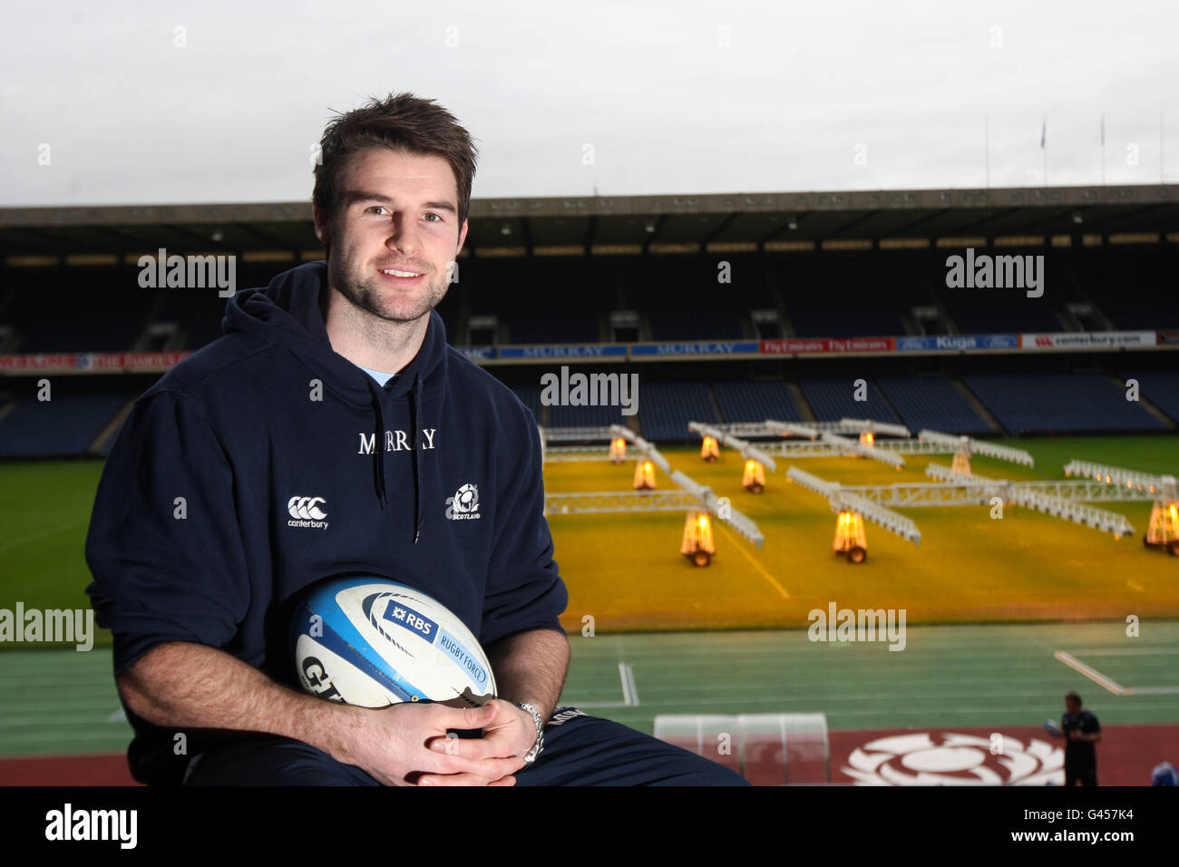 Scotland's Johnnie Beattie during the Scotland Team Announcement at ...