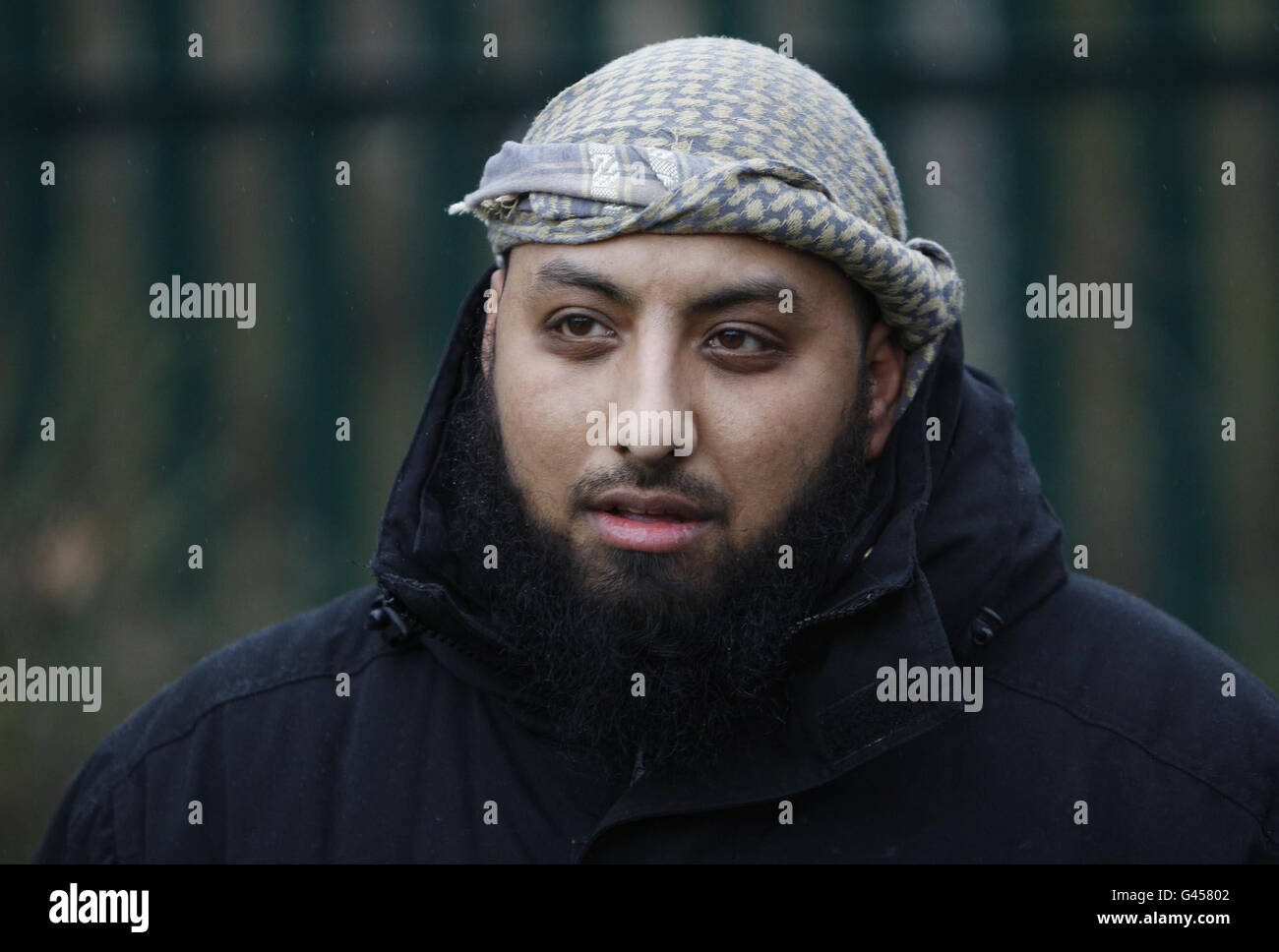 Mohammad Haque outside Belmarsh Magistrates' Court where he is accused ...