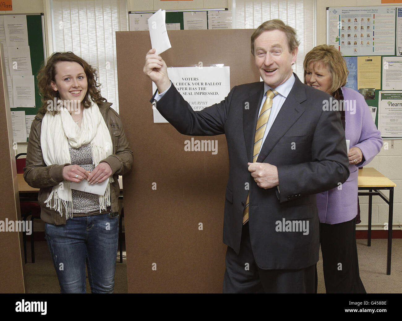 Irish General Election Stock Photo - Alamy