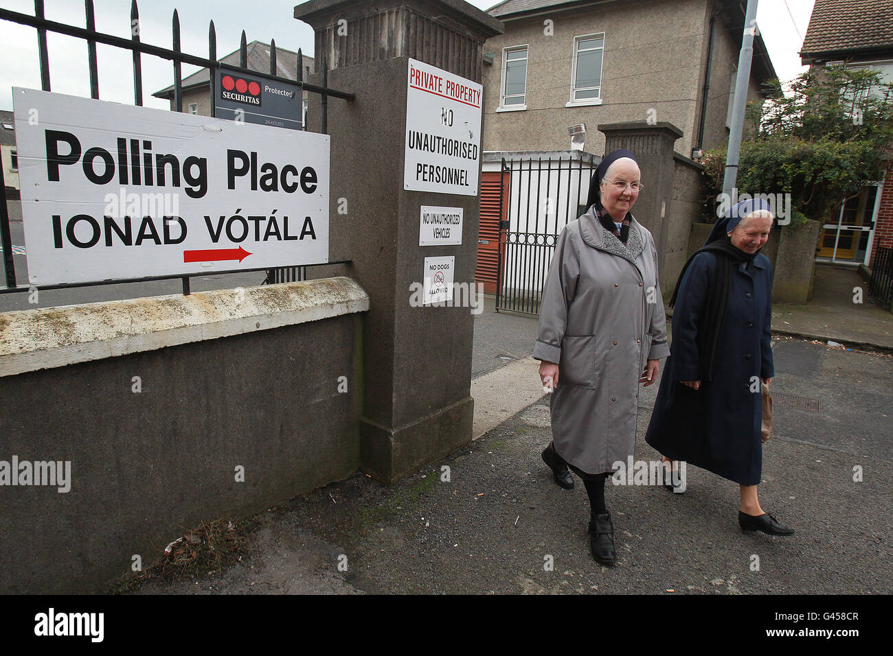 Irish General Election Stock Photo - Alamy
