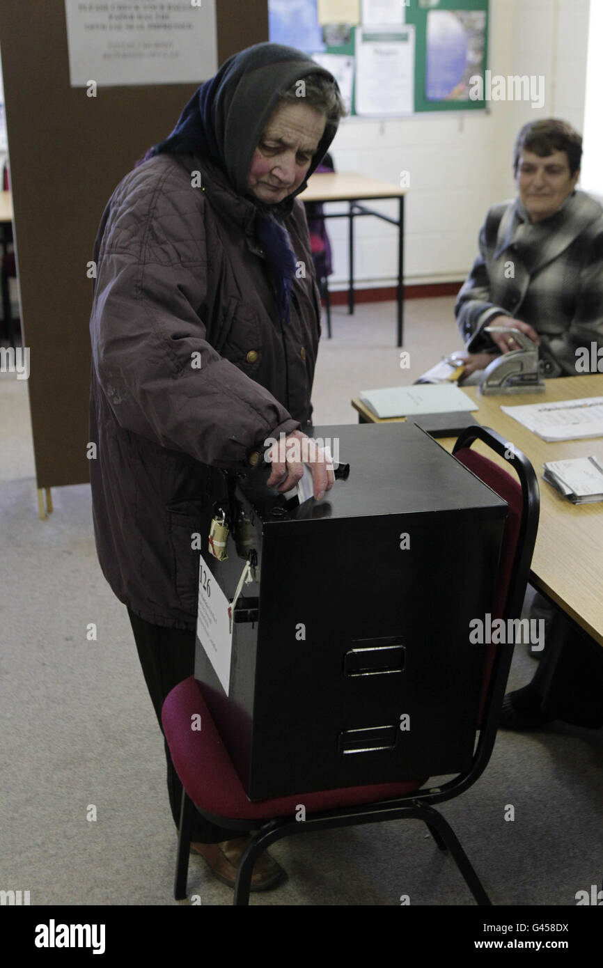 Irish General Election Stock Photo - Alamy
