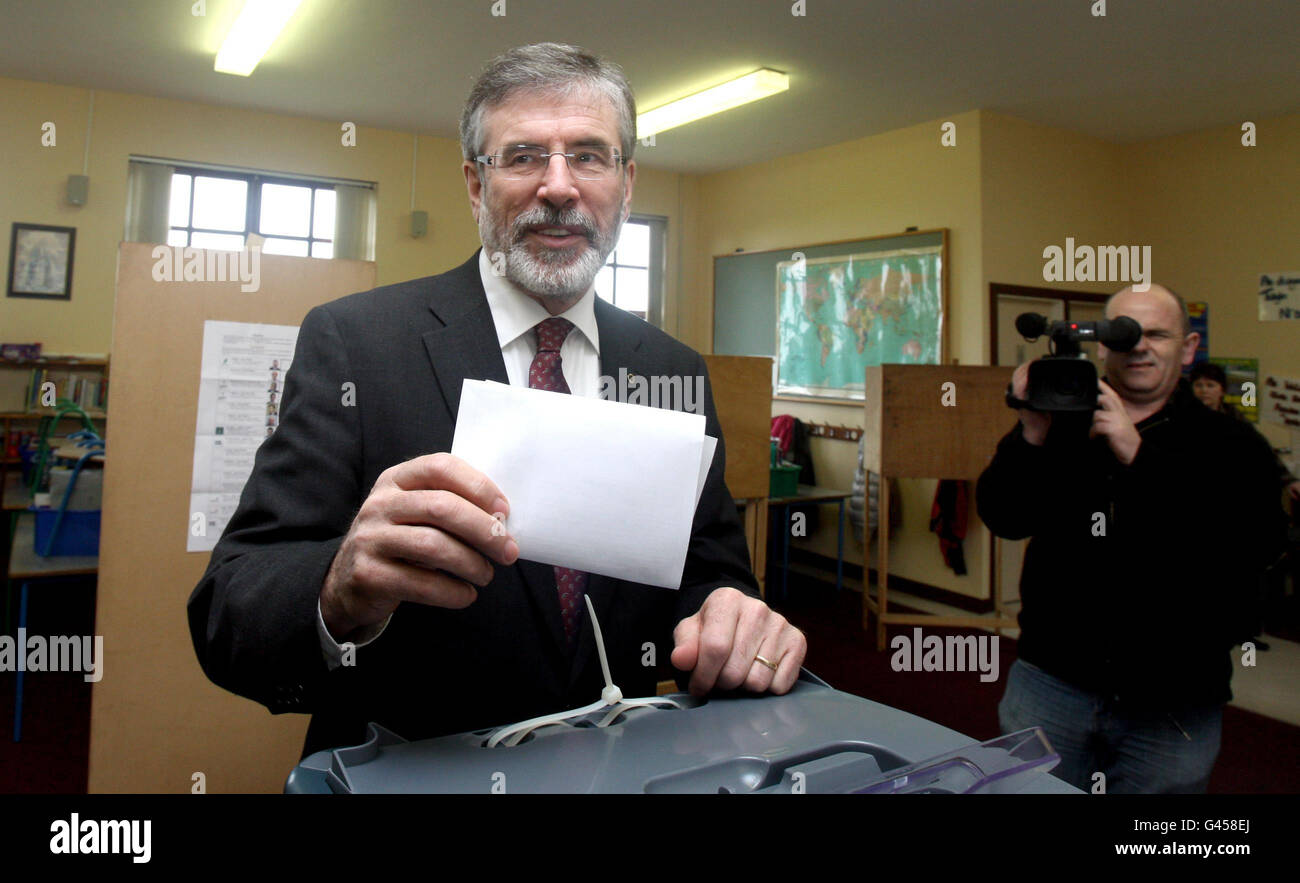 Irish General Election Stock Photo - Alamy
