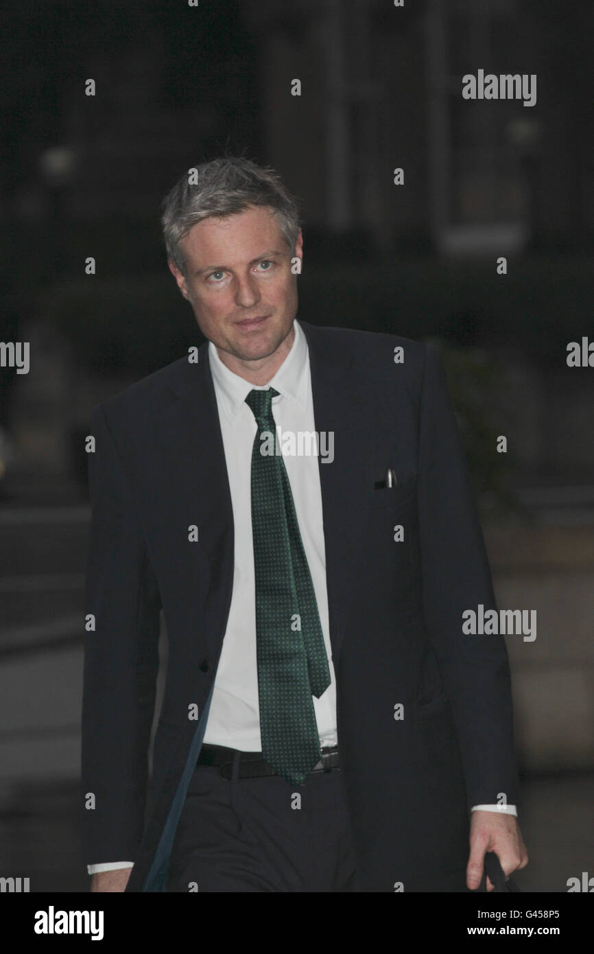 London 24 Jan 2016: Zac Goldsmith MP arrives for the Andrew Marr Show ...