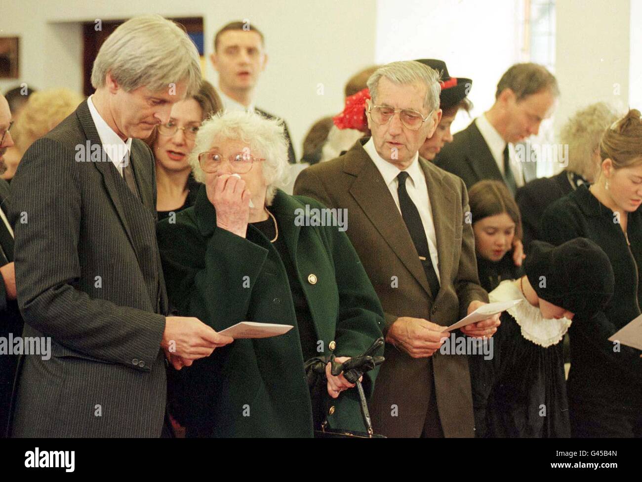 Dr shaun russell with his wifes parents hi-res stock photography and ...