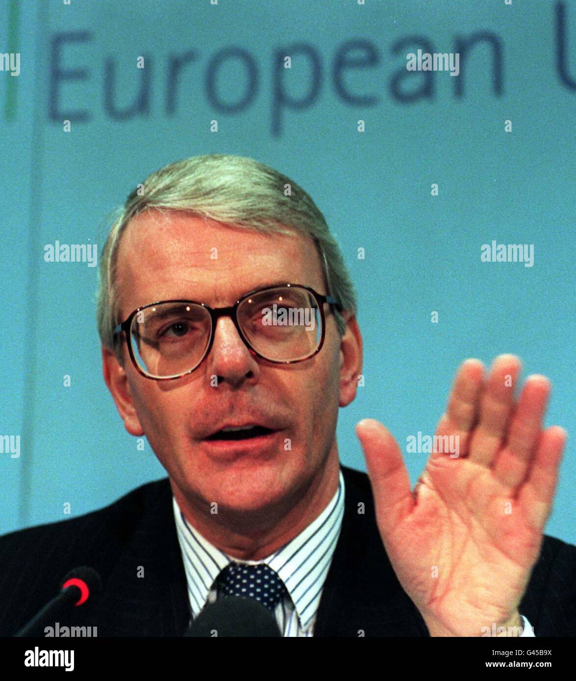 Prime minister john major after hi-res stock photography and images - Alamy