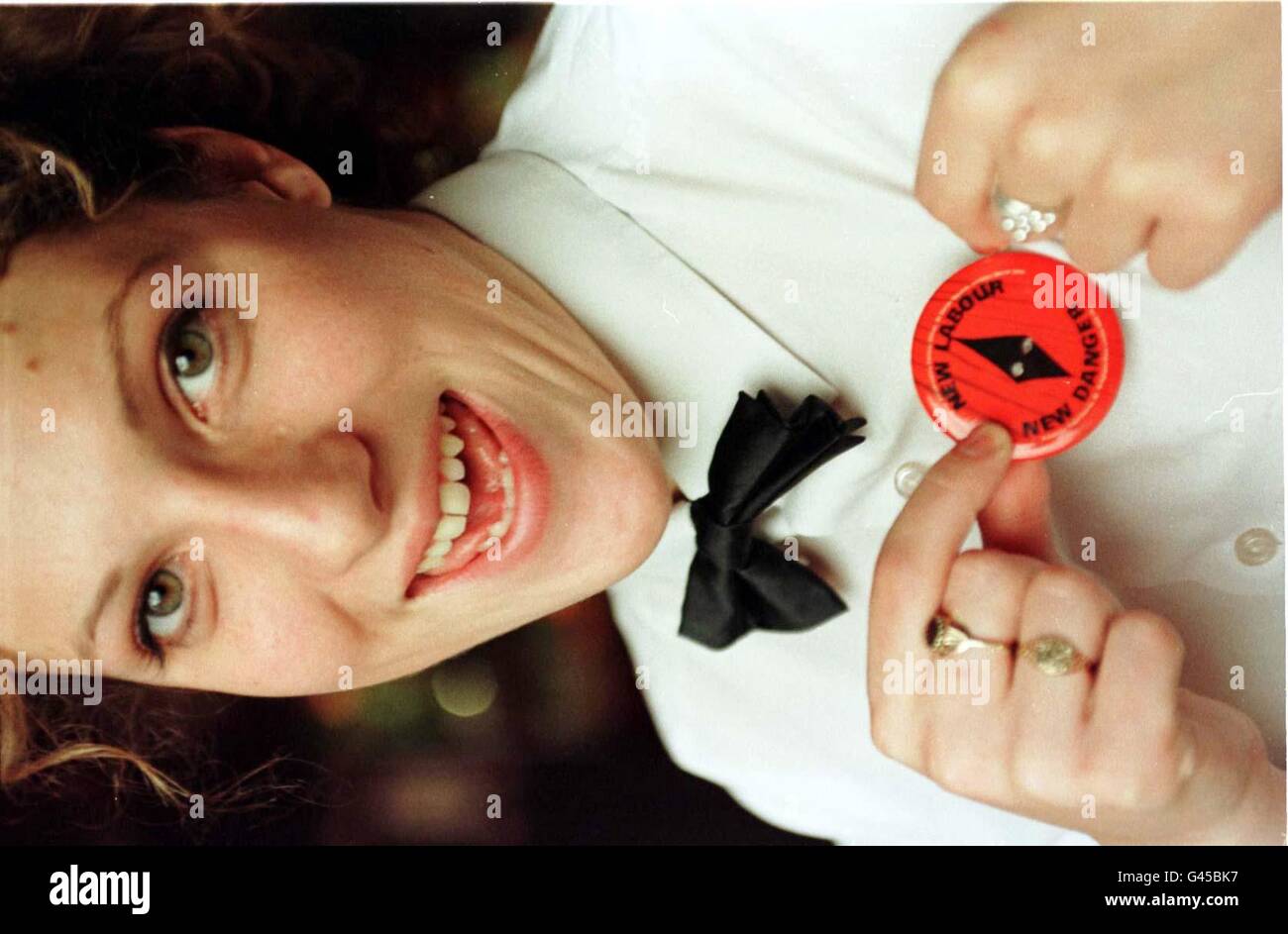Tory party badge Stock Photo - Alamy