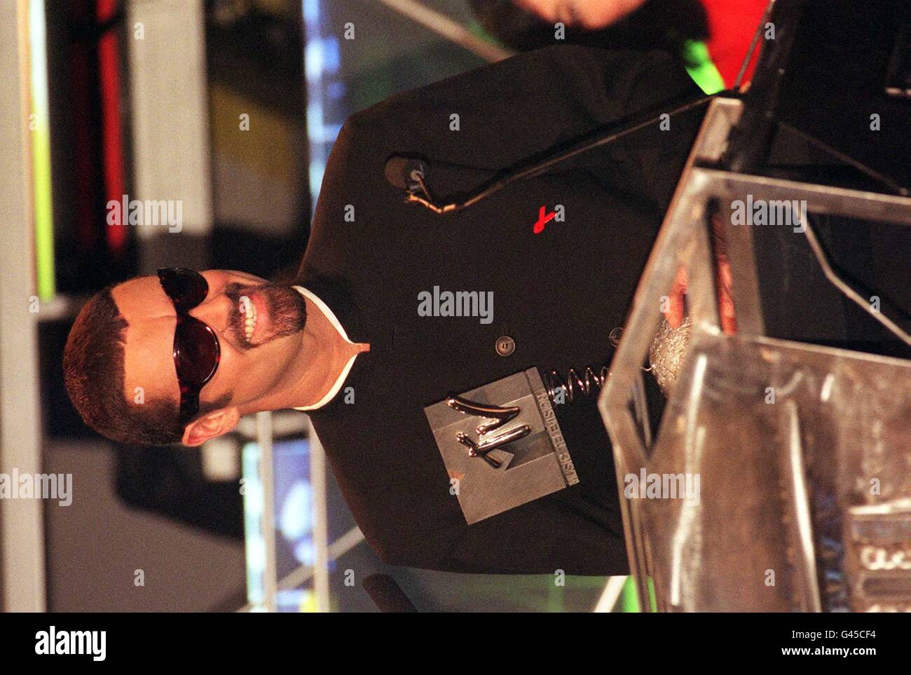 MTV George Michael award Stock Photo - Alamy