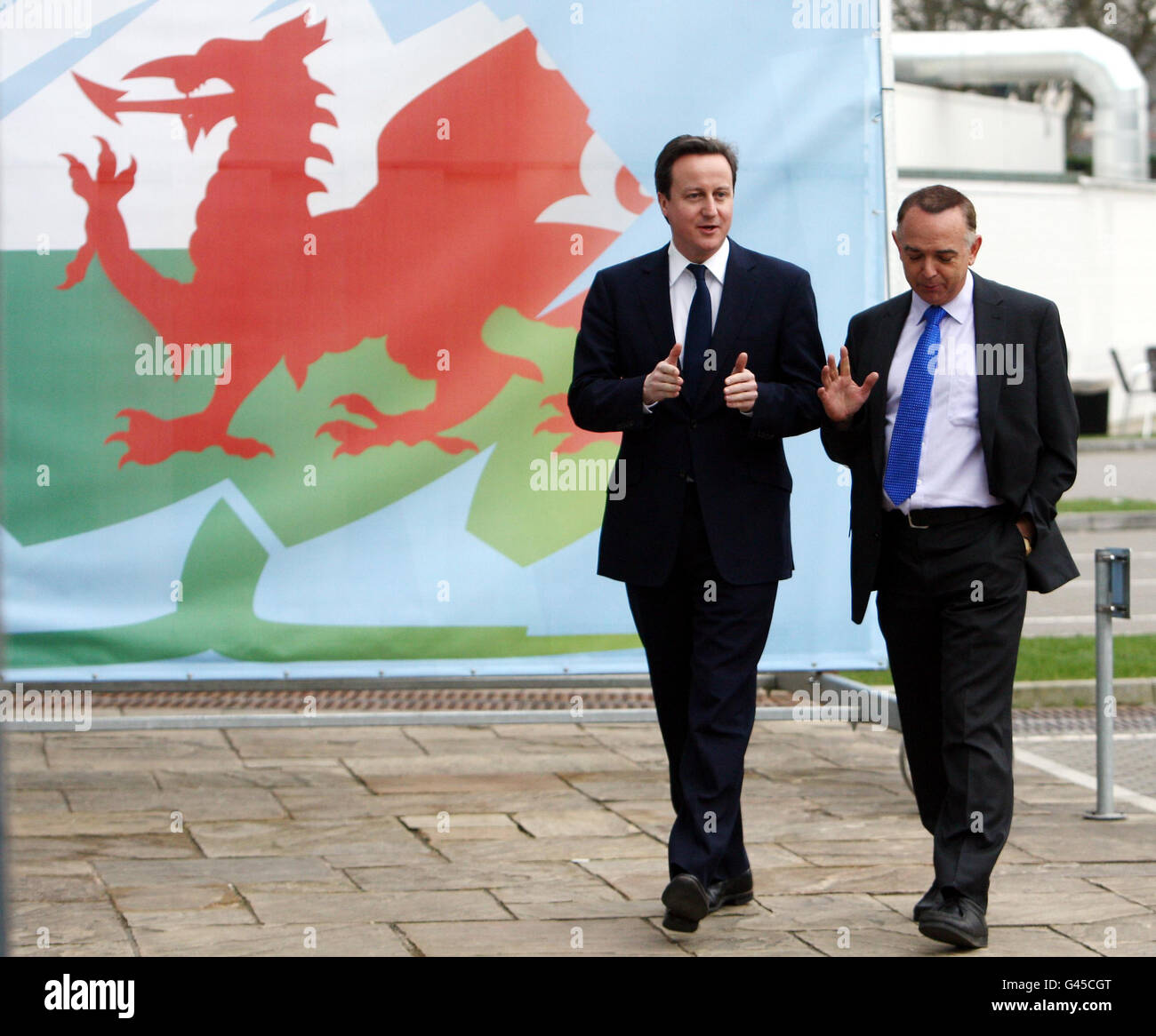 Conservative Party Welsh Spring conference Stock Photo - Alamy