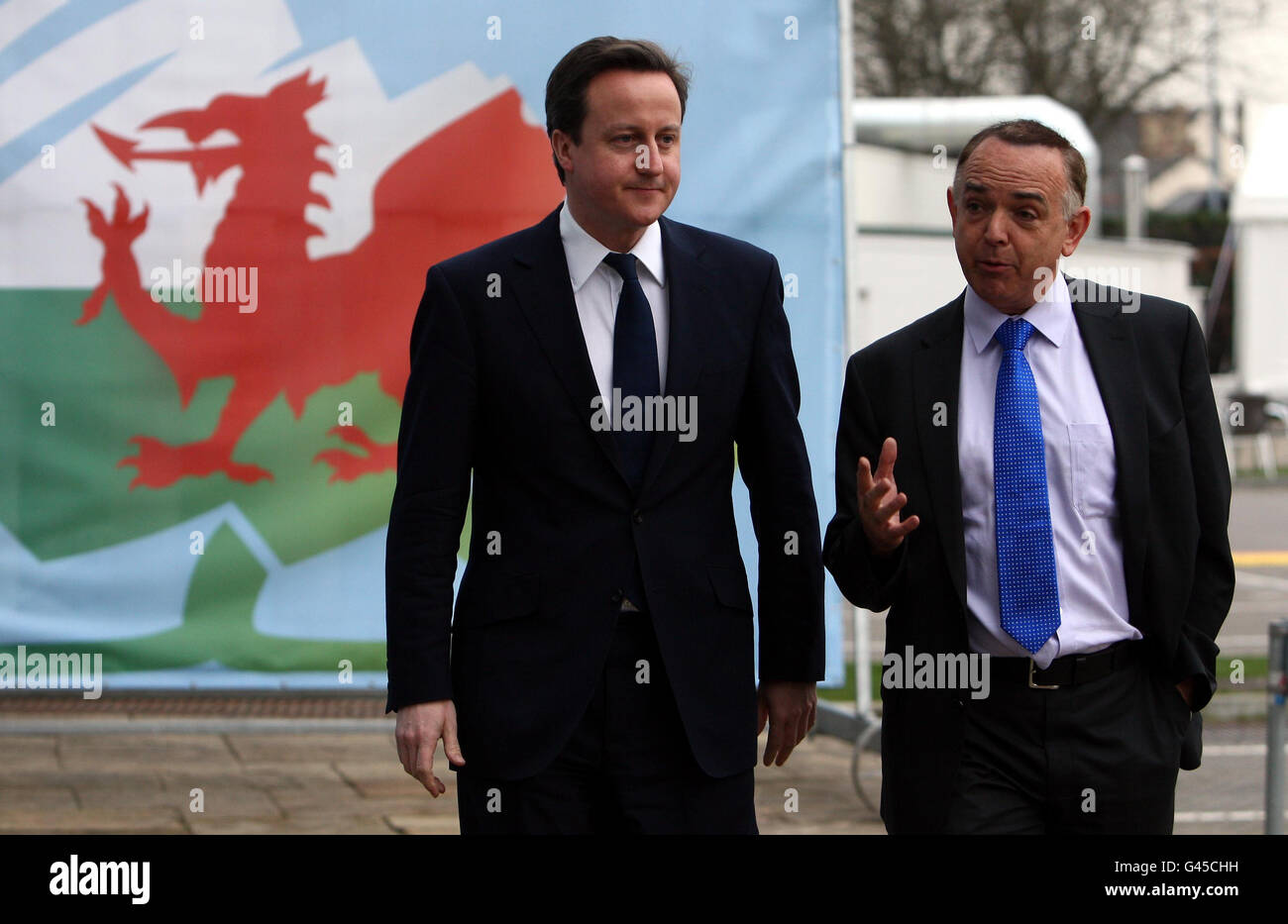 Leader of the conservative party in the welsh assembly hi-res stock ...