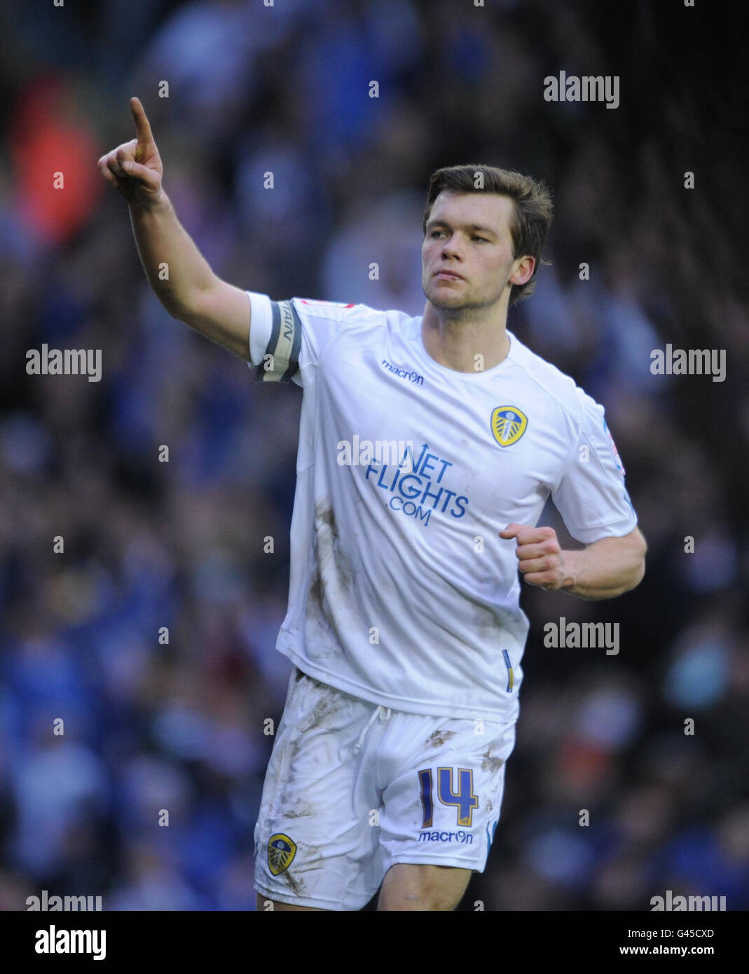 During npower championship match elland road hi-res stock photography ...