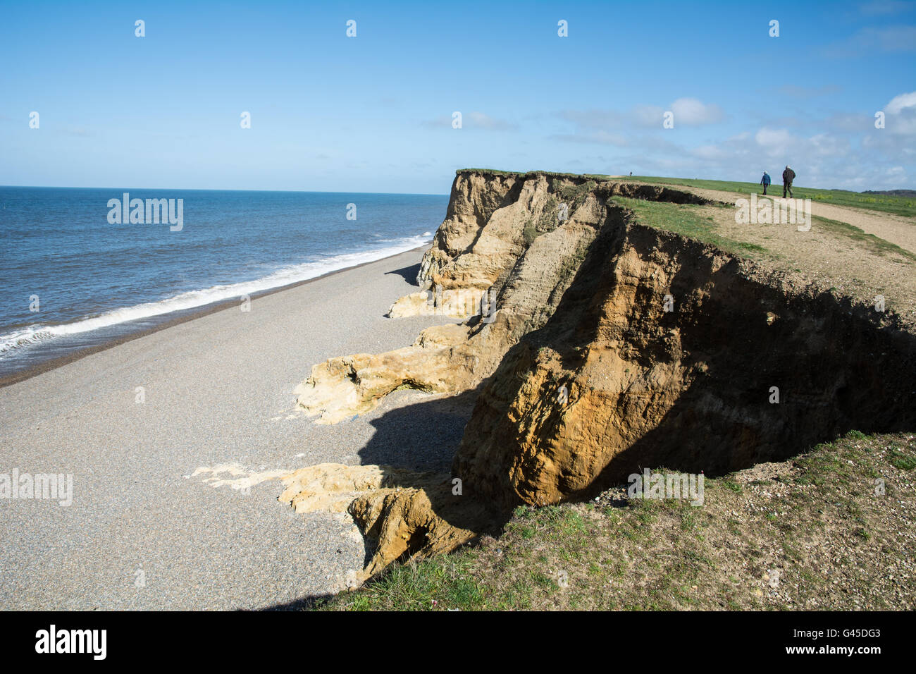 Weybourne Cliffs, Norfolk Stock Photo - Alamy