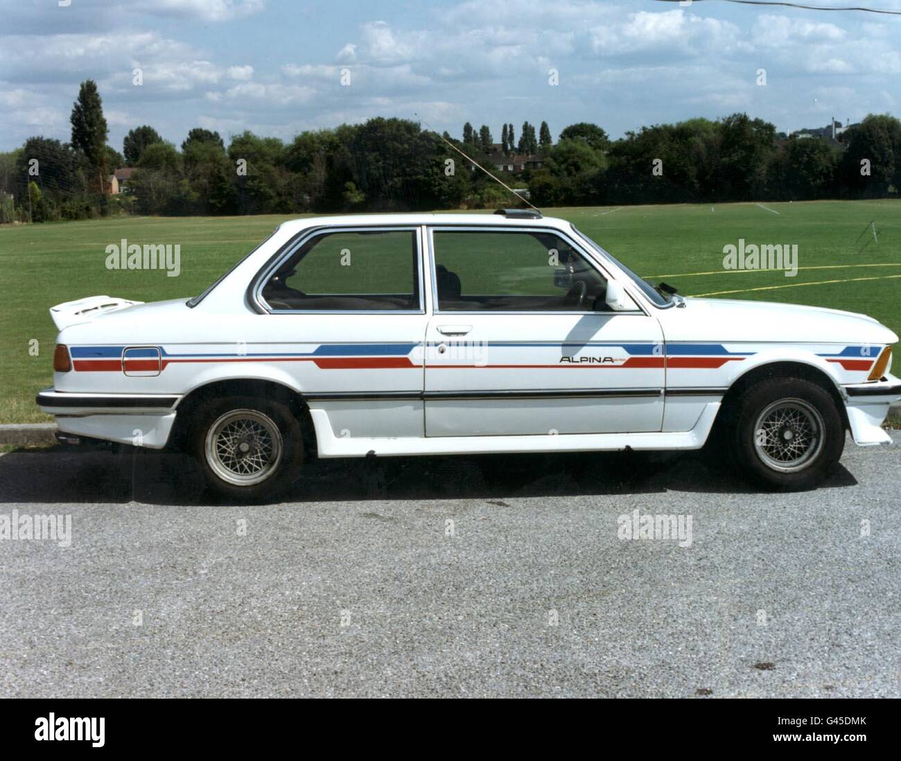 A police issued photo showing a BMW 323i owned by Palestinian ...