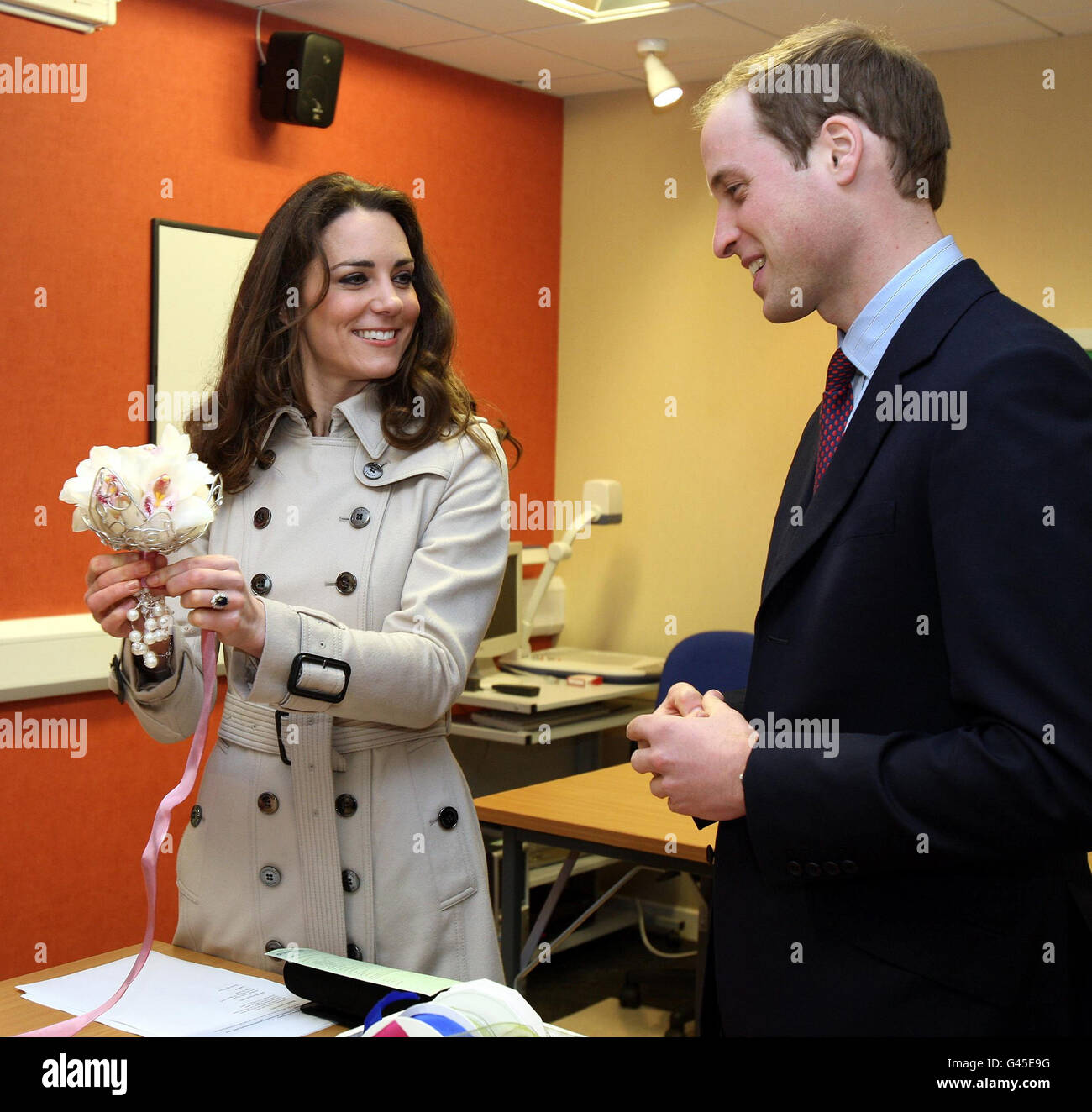 Prince William And Kate In College