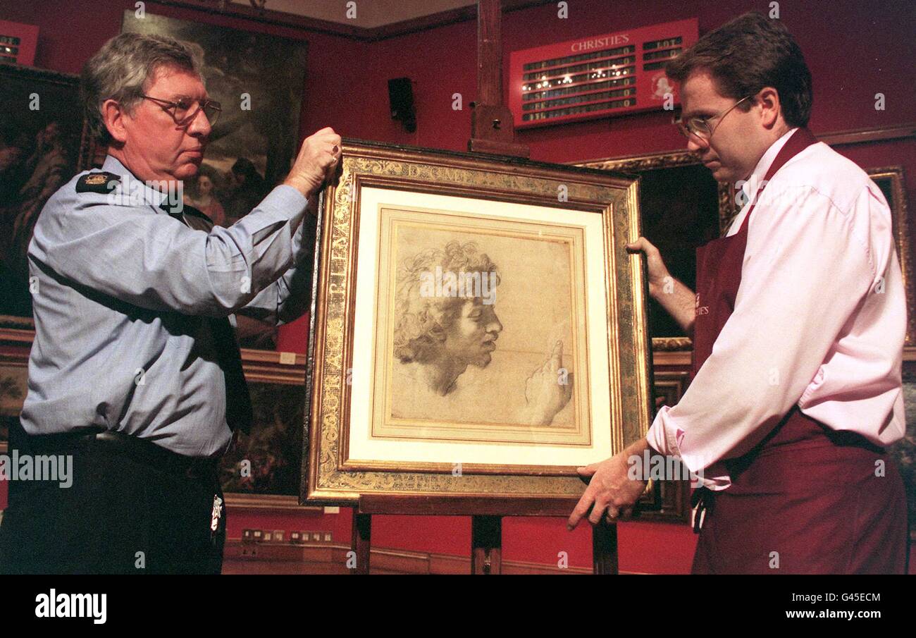 SALE Raphael Head/Hand Stock Photo - Alamy