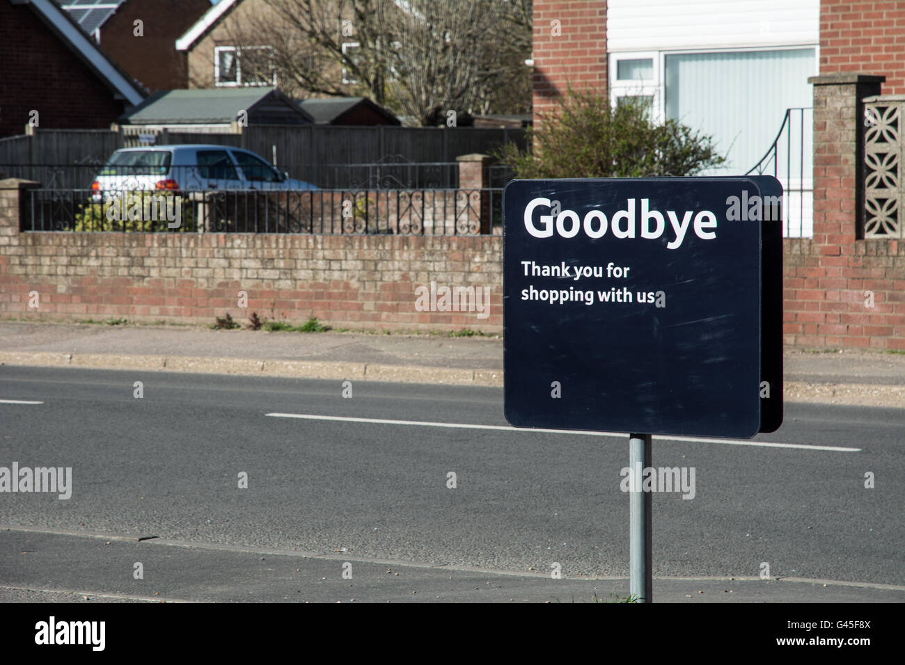 Thank you and goodbye hi-res stock photography and images - Alamy