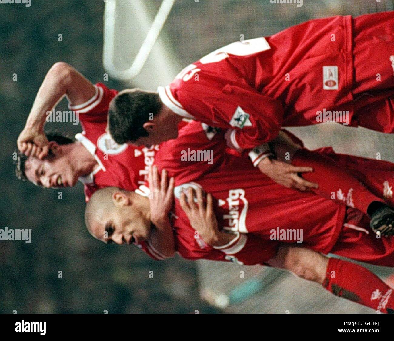 Liverpool goal celeb hi-res stock photography and images - Alamy