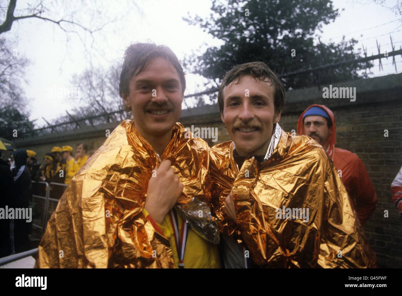 Athletics - The 1981 Gillette London Marathon - Constitution Hill Stock ...
