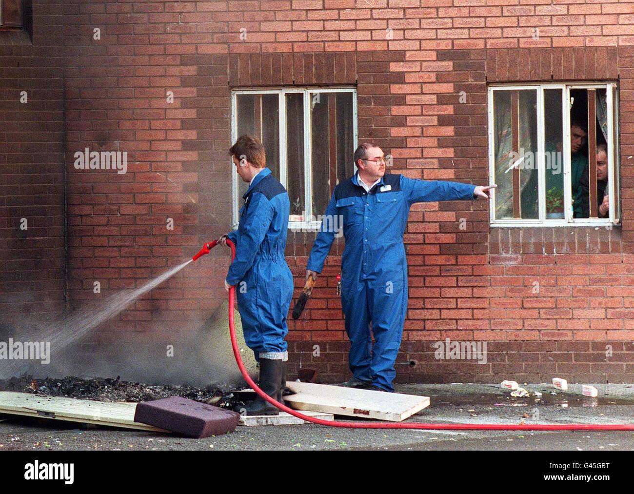 Prison Riot Aftermath 7 Stock Photo - Alamy