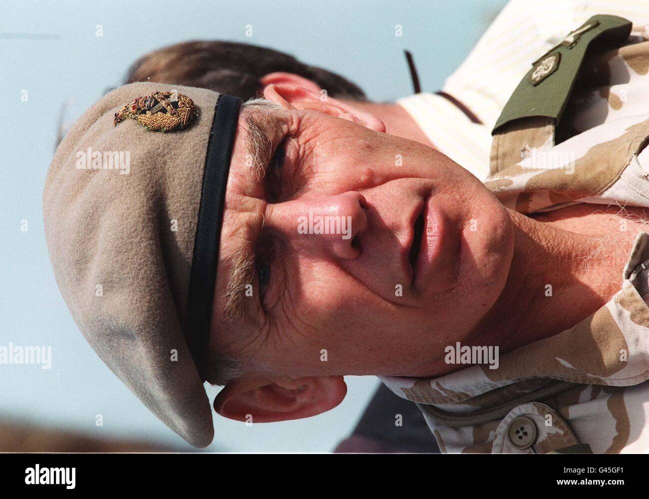1991, Britain's Gulf War Commander General Sir Peter de la Billiere ...