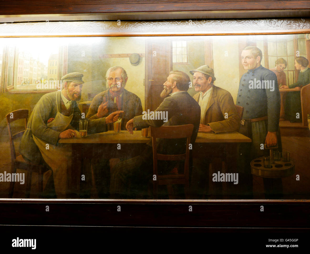 German beer hall and drinking hi-res stock photography and images - Alamy