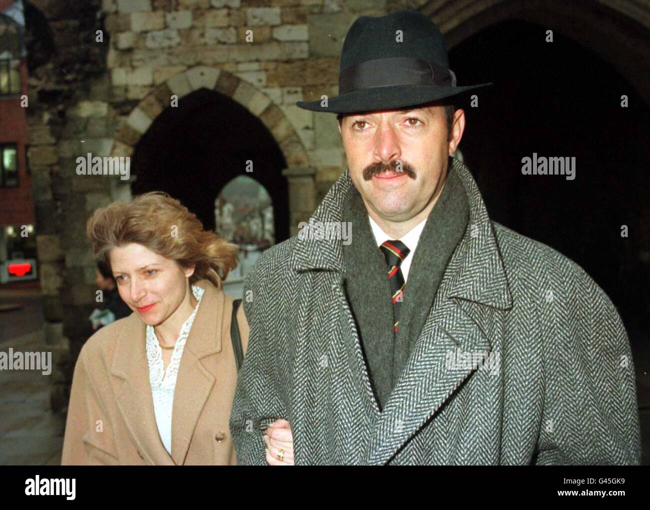 Former liverpool goalkeeper bruce grobbelaar with his wife debbie hi ...