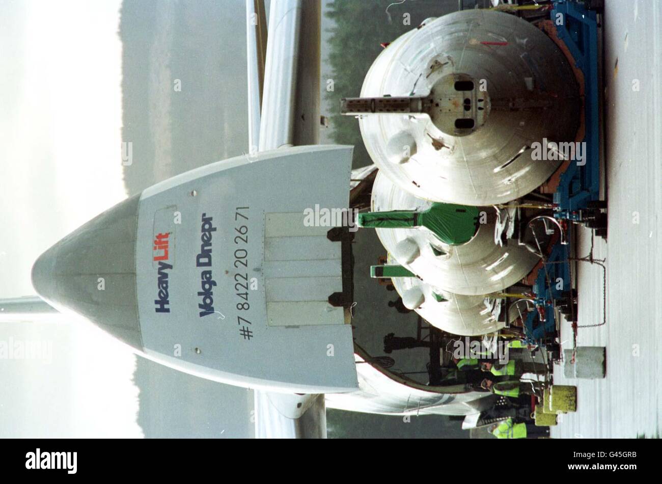 A Russian Antonov 124 condor freighter, one of the worlds largest ...