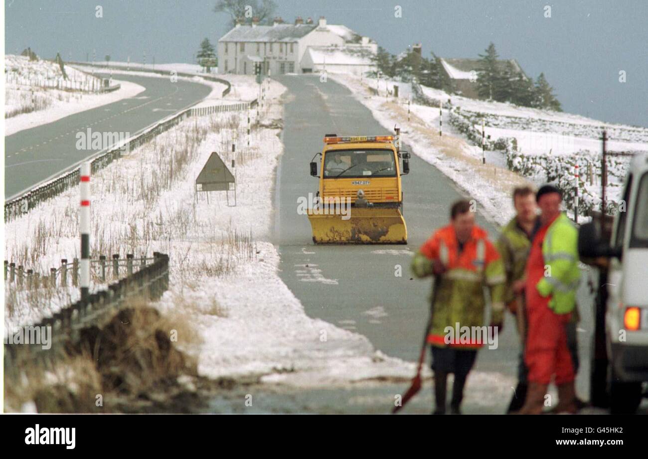 A66 car snow hi-res stock photography and images - Alamy
