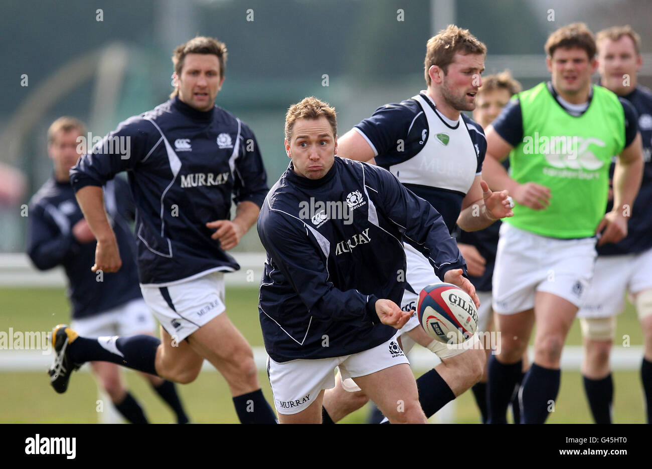 Scotlands dan parks during training hi-res stock photography and images ...