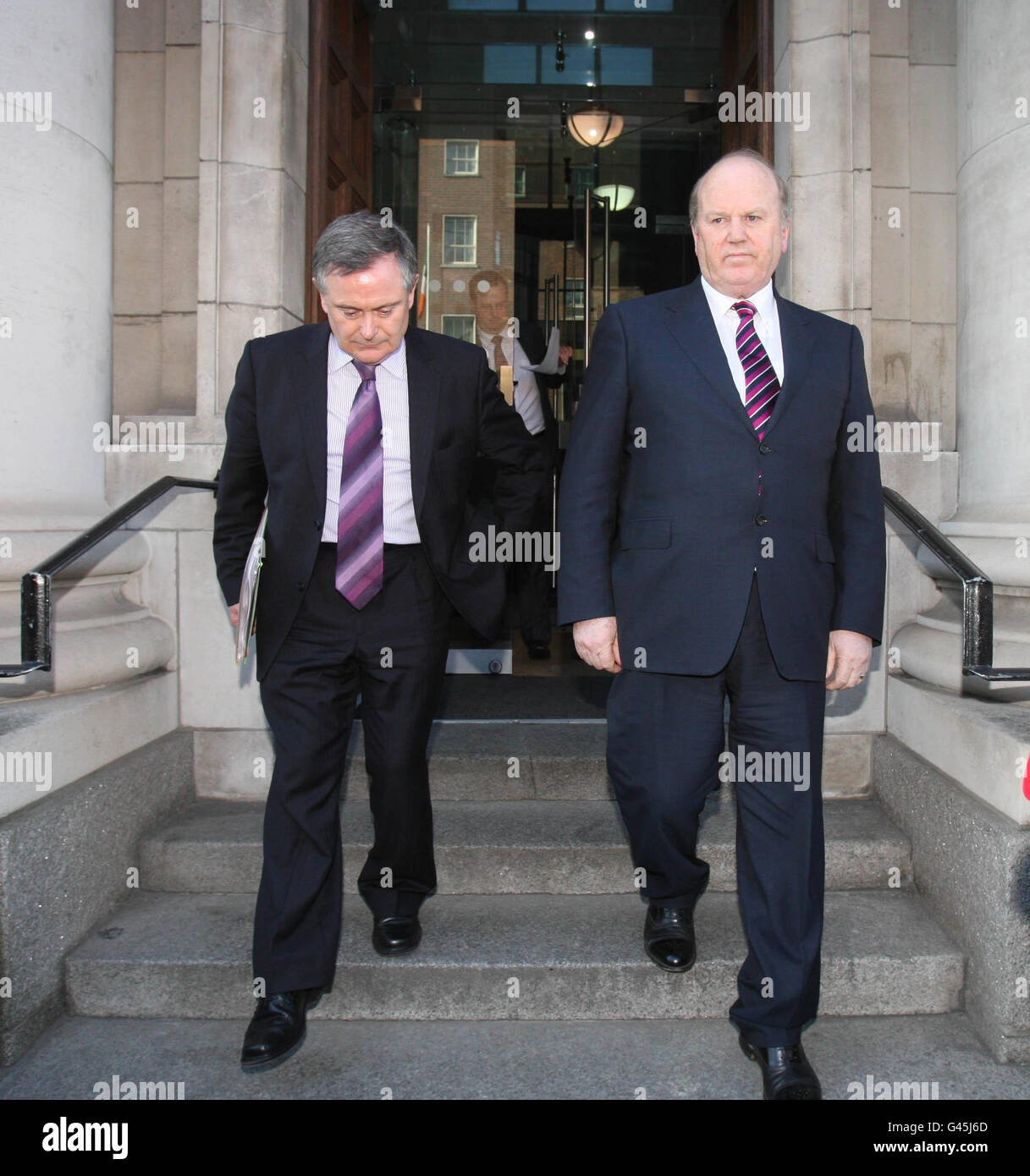 Irish finance meeting Stock Photo - Alamy