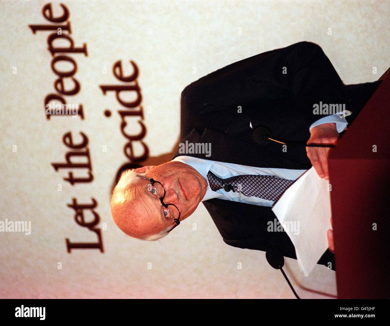 Sir James Goldsmith Stock Photo - Alamy