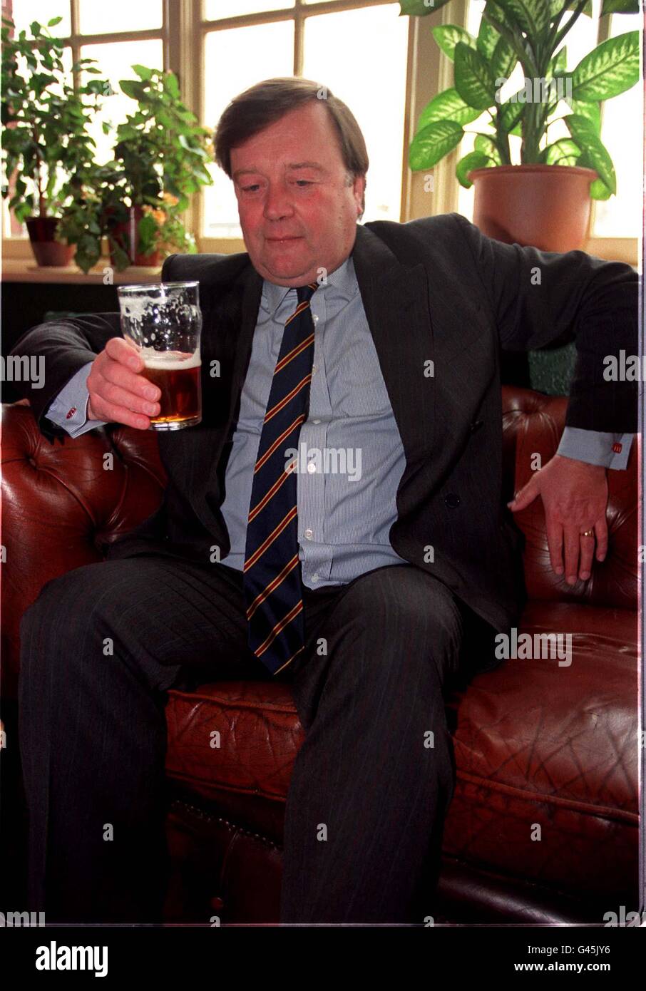 Kenneth Clarke beer Stock Photo - Alamy