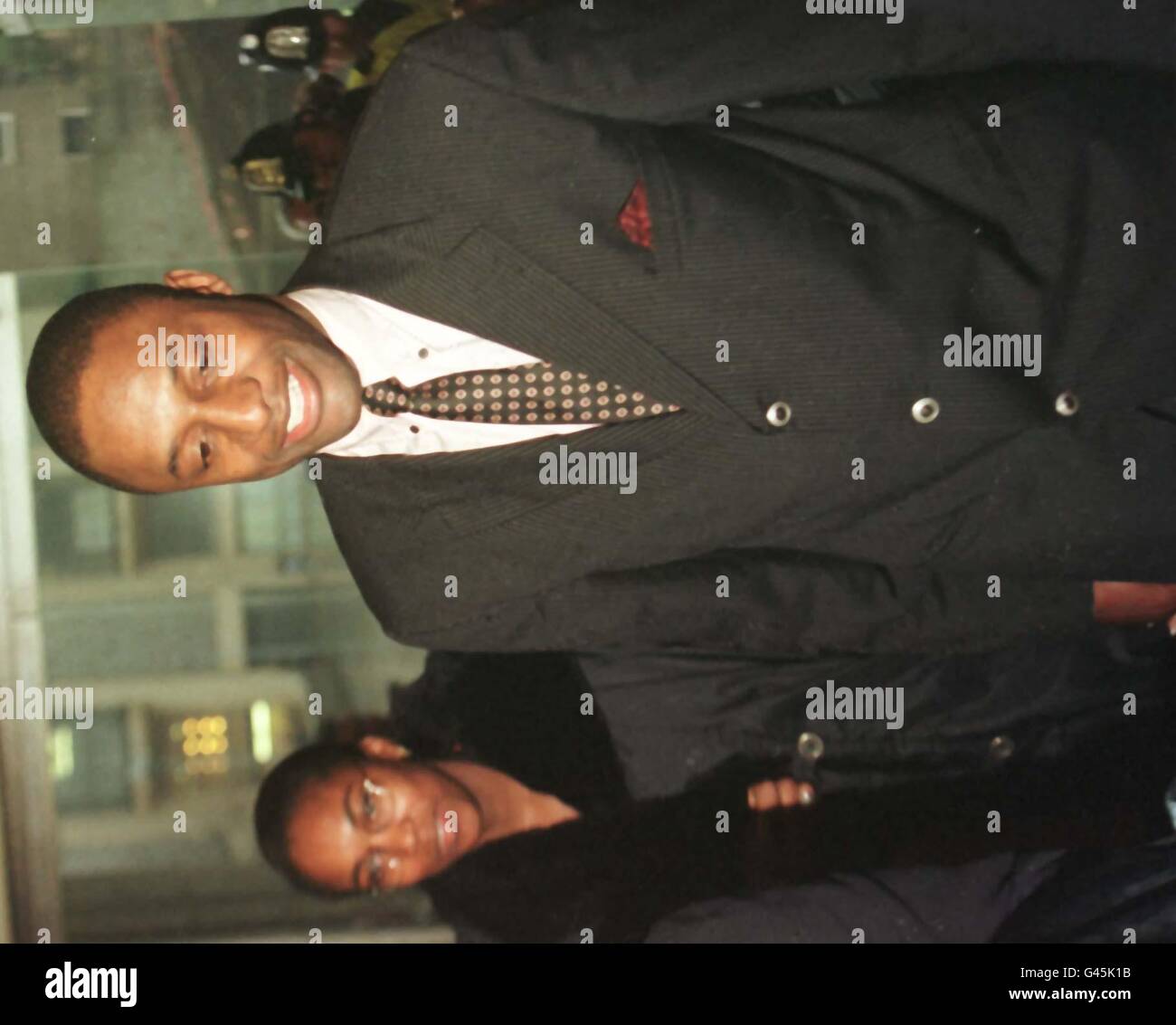 John fashanu and his wife hi-res stock photography and images - Alamy