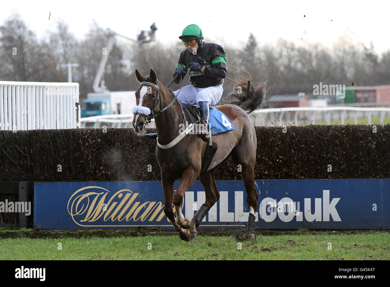 Horse Racing - Catterick Racecourse Stock Photo - Alamy