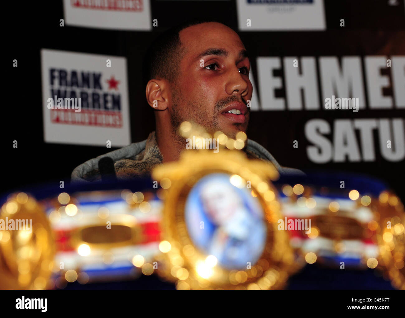 Boxing - Frank Warren Press Conference - Grosvenor House Hotel Stock ...