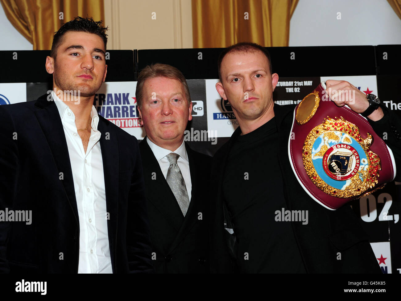 Boxing - Frank Warren Press Conference - Grosvenor House Hotel Stock ...