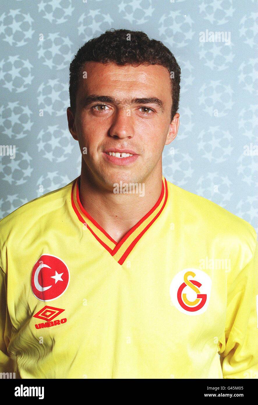 CHAMPIONS LEAGUE SOCCER. ARIF ERDEM, GALATASRAY Stock Photo - Alamy