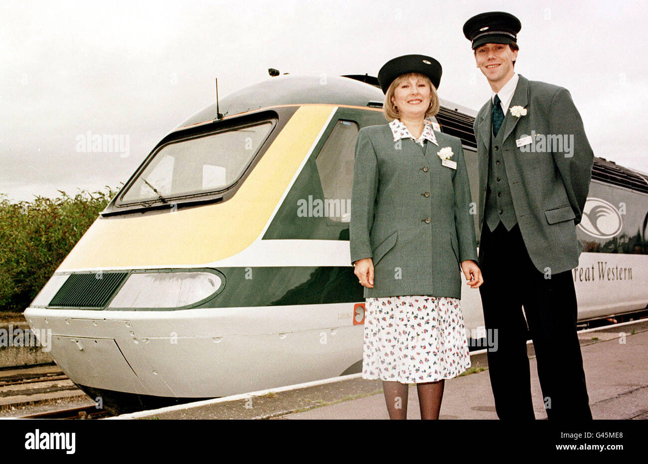 Kathy Ward, a Customer Welcome Hostess, from Swindon, and Andy ...