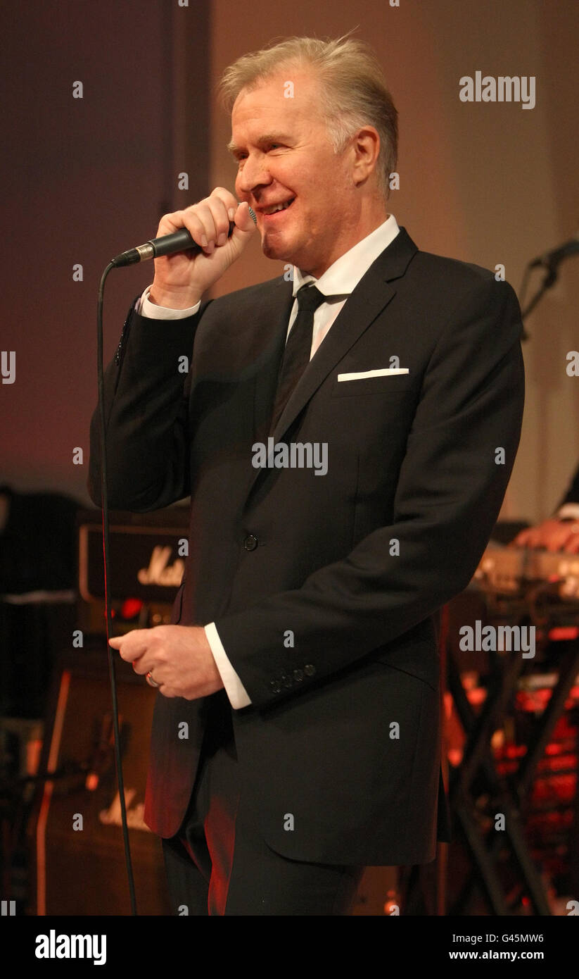 Martin Fry of ABC performs during the Prince's Trust Spring Ball, at ...