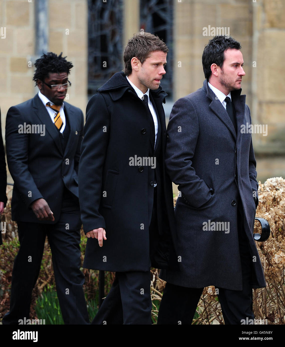 Soccer - Dean Richards Funeral - Bradford Cathedral Stock Photo - Alamy