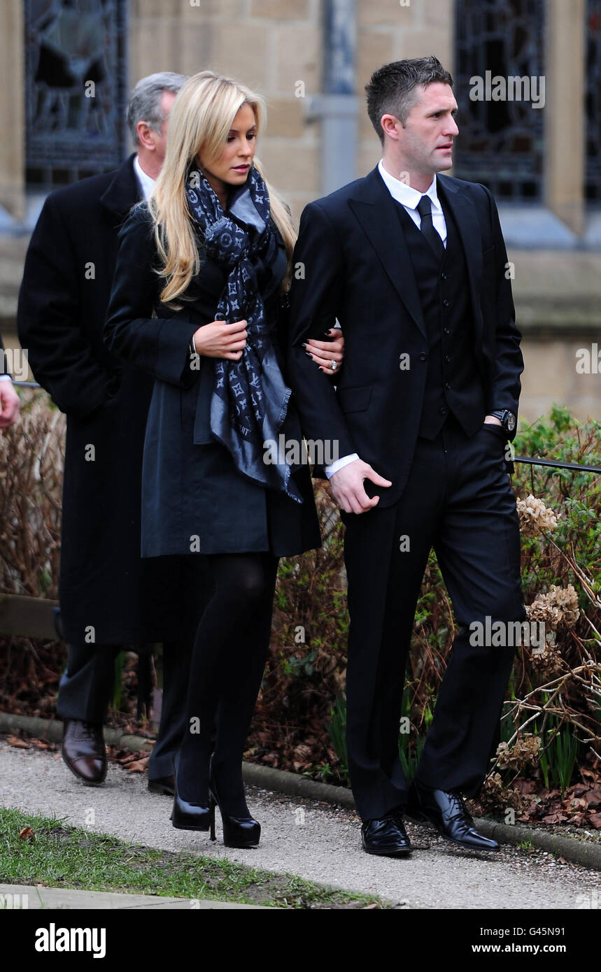 Soccer - Dean Richards Funeral - Bradford Cathedral Stock Photo - Alamy
