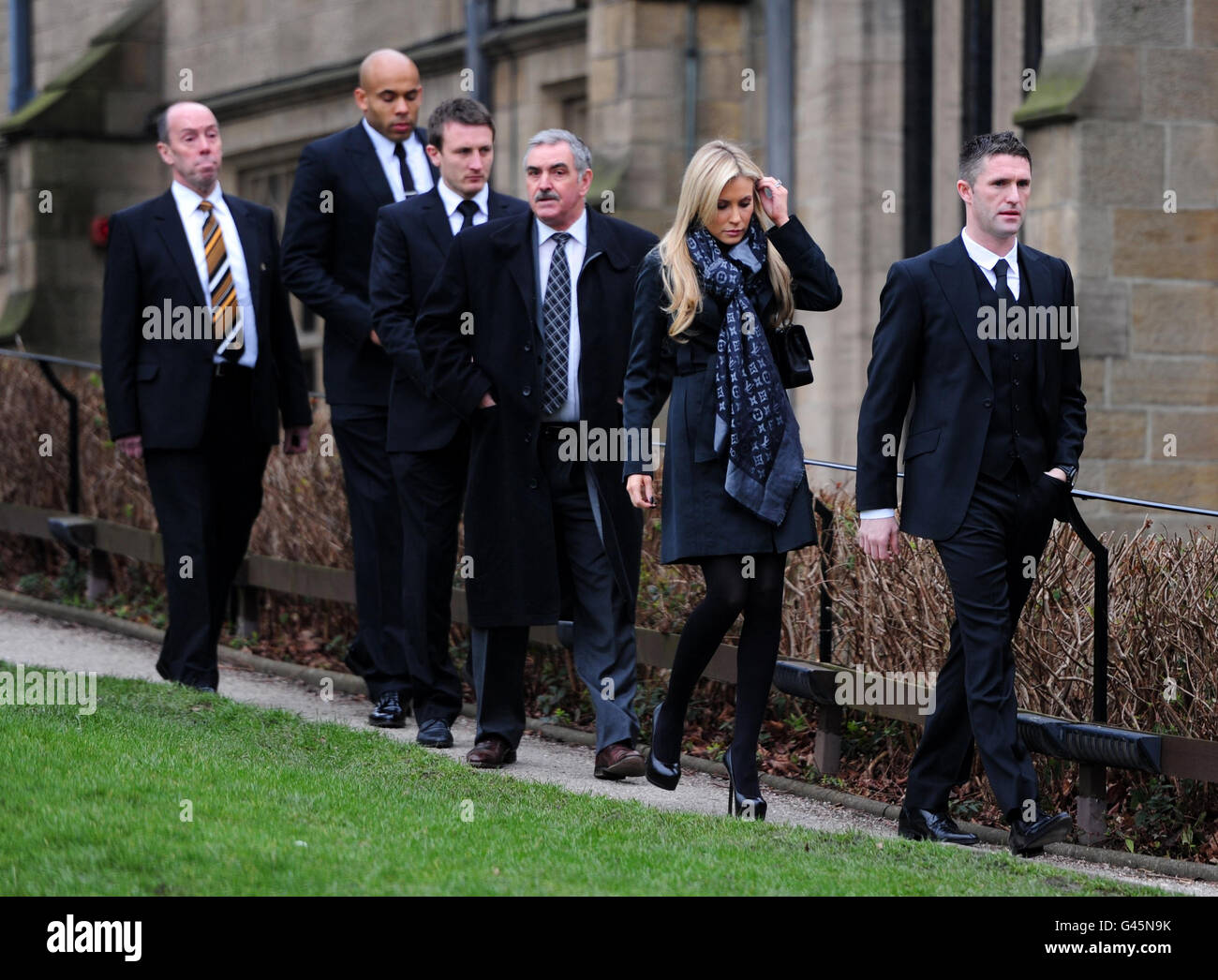 Soccer - Dean Richards Funeral - Bradford Cathedral Stock Photo - Alamy