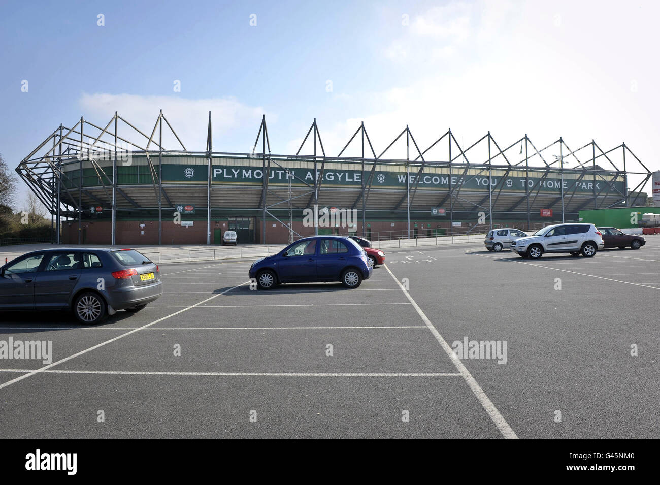 Home park plymouth general view hi-res stock photography and images - Alamy