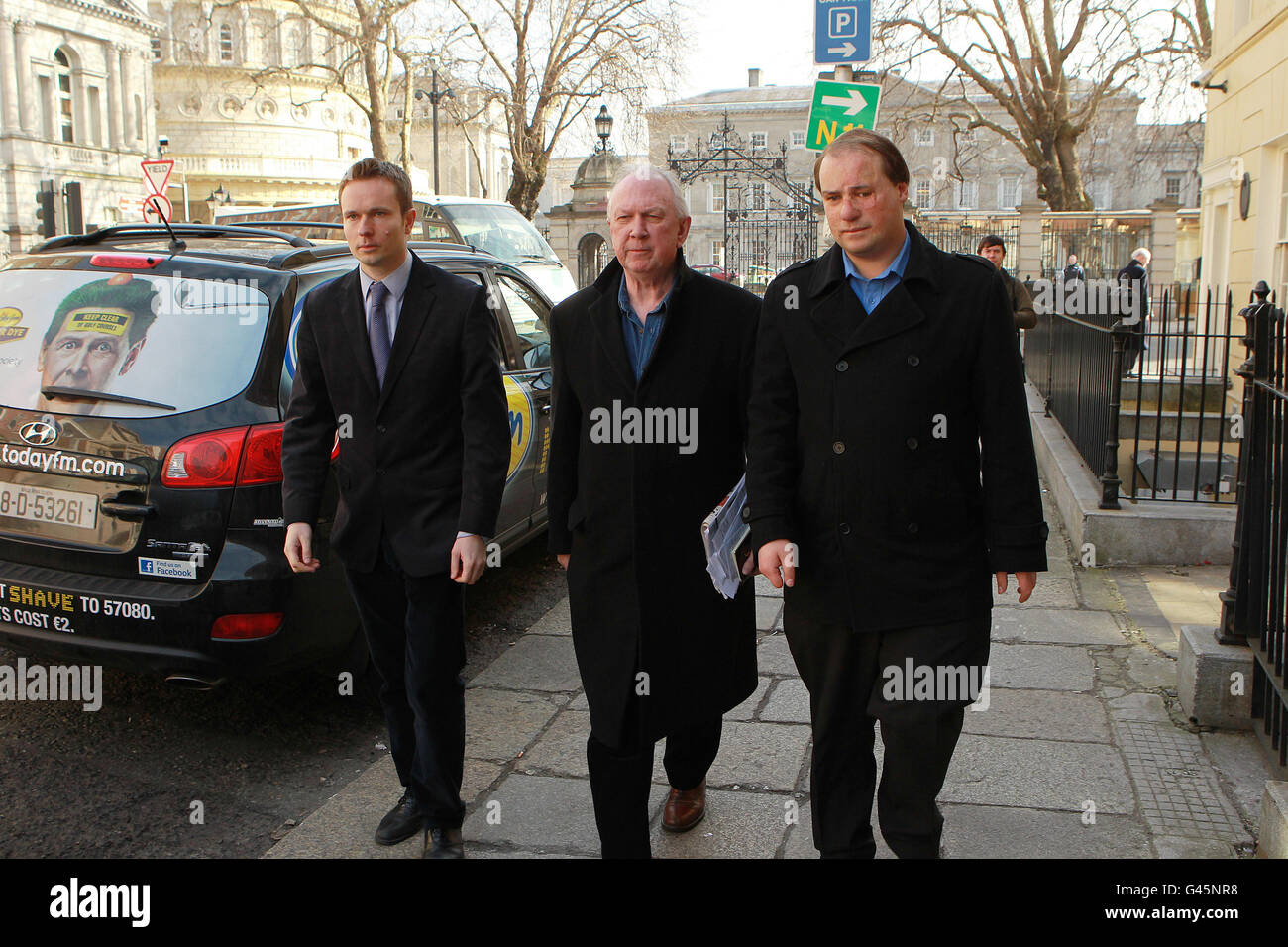 Unite's Jimmy Kelly (centre) with Cian O Callaghan (left) and Patrick ...